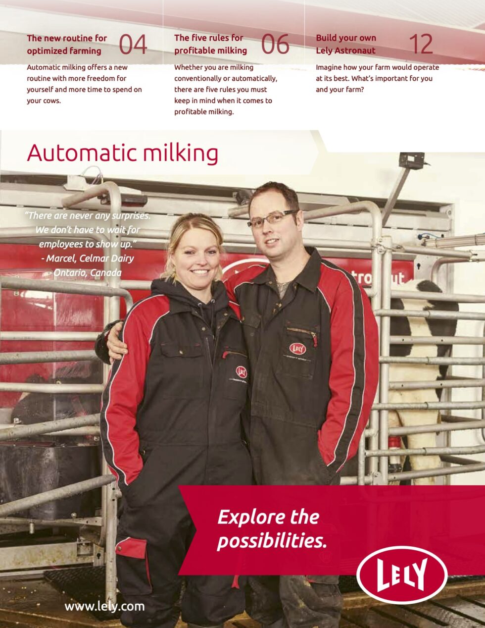 LELY AUTOMATION | Dairy Specialists